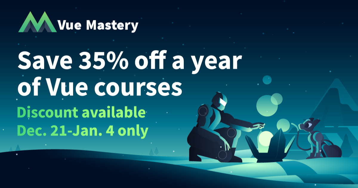 Black Friday Vue Mastery